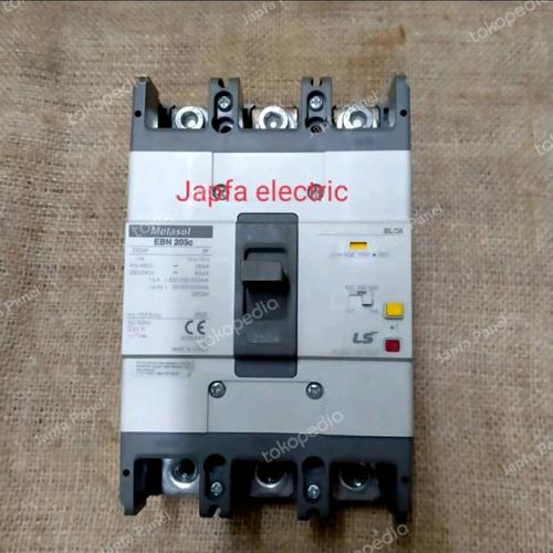 Jual MCCB Breaker LS Metasol EBN203C 3Pole 250 Ampere Original - Jakarta Pusat - Japfa Panel ...