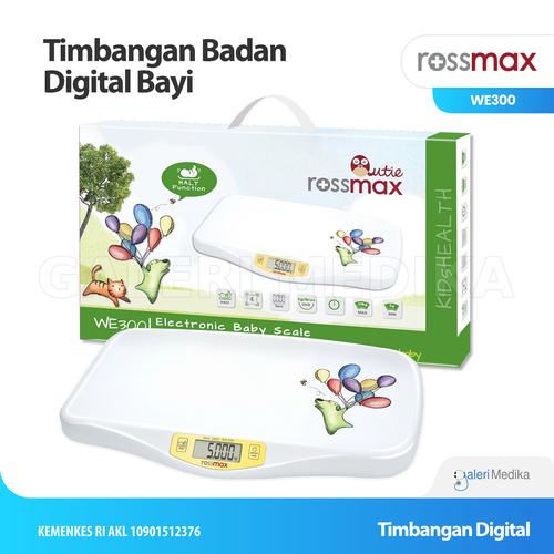 Jual Baby Scale Rossmax WE300 / Rossmax WE 300 Timbangan Bayi Digital ...