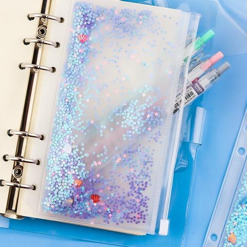 Jual Binder A6 Keuangan PVC Jelly Album buku kuliah kantor ziplock ...