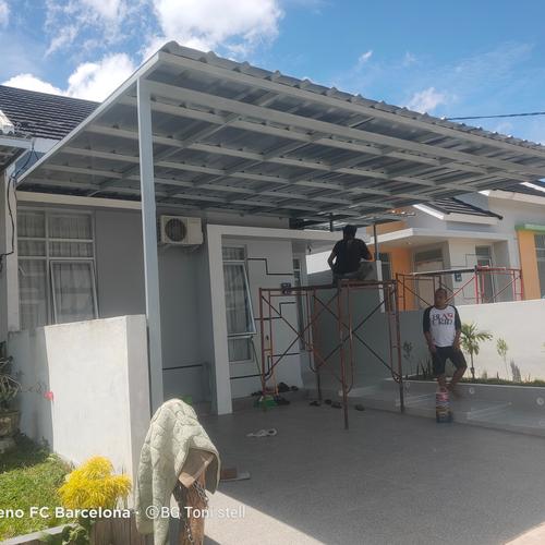 Jual [ READY] canopy rangka besi holo atap zincalume - Kab. Bandung ...