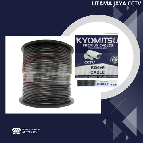 Jual Kabel Coaxial RG6 + Power 300m Merk Kyomitsu - Kota Bandung - Utama Jaya CCTV Bandung ...