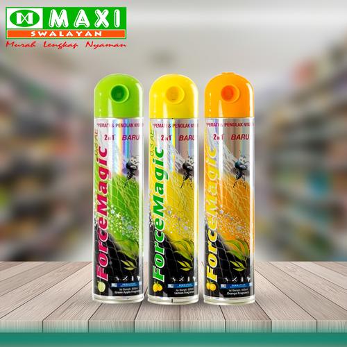 Jual Force Magic Aerosol 600ml - Green Apple - Kota Balikpapan - Maxi ...