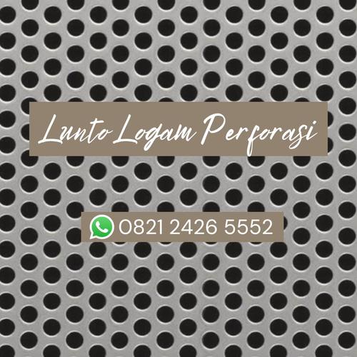 Jual Plat Lubang Besi PERFORASI 1 mm Lubang 3:4:5:6:8:10:12 mm 1.2x2.4 ...
