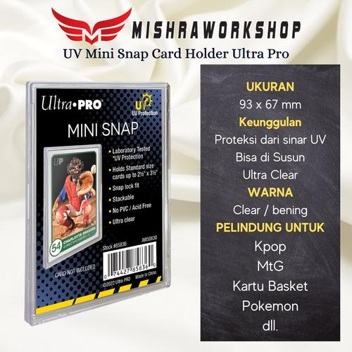Jual UV Mini Snap Card Holder Ultra Pro - Kota Bandung - Mishraworkshop ...