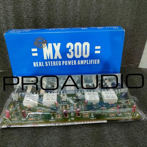 Jual Kit Power SANJAYA MX-300 MX300 Stereo Amplifier by Bell original ...