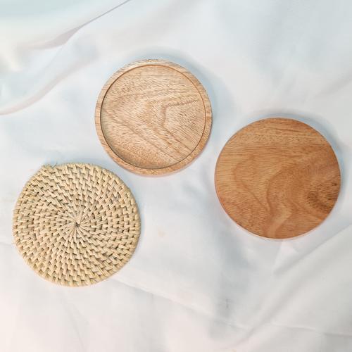 Jual Coaster Kayu Gelas Korea Aesthetic - Kota Surabaya - Aliens ...