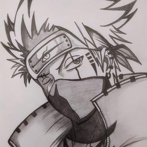 Jual Sketsa Gambar Kakashi - Kab. Kendal - IchiroDraw | Tokopedia