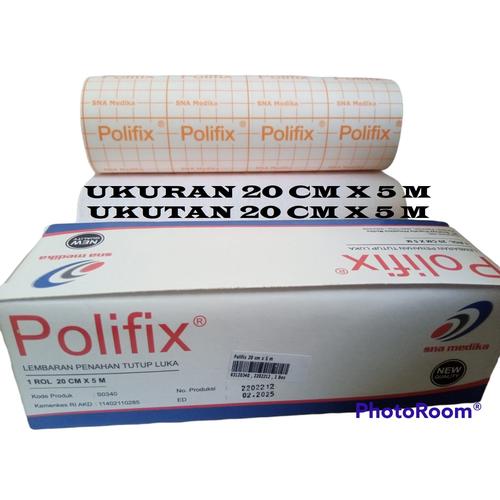 Jual Plester Polifix ,Polifix Plaster seal Holder wound 20CM X 5M ...