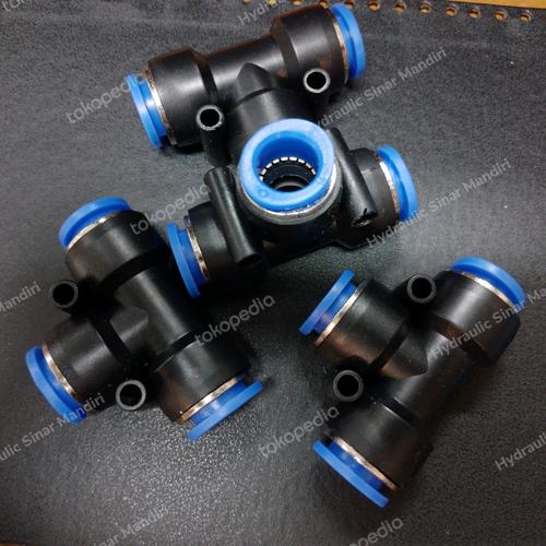 Jual PUT 14-00 HPC Fitting Sambungan Angin T selang 14mm - Jakarta ...