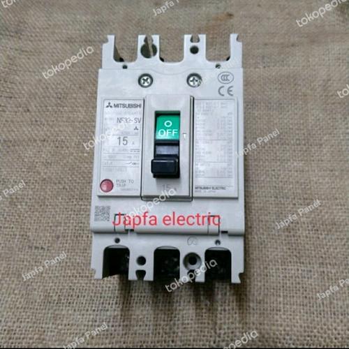 Jual MCCB Breaker Mitsubishi NF32SV 3Pole 15 ampere Original Japan - Jakarta Pusat - Japfa Panel ...