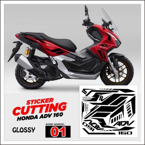 Jual Striping Sticker Cutting Honda Adv 160 ALL HONDA ADV 160 Kode A01 ...