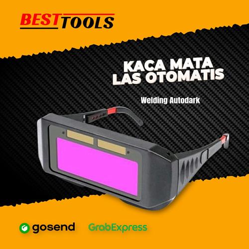Jual kacamata las otomatis / kaca mata auto dark Merek BESTTOOLS ...