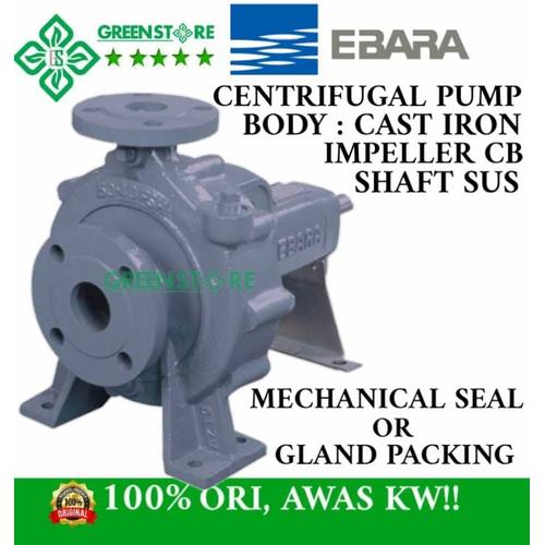 Jual EBARA 150x125 FSKA CENTRIFUGAL PUMP ONLY CAST IRON - MECHANICAL ...