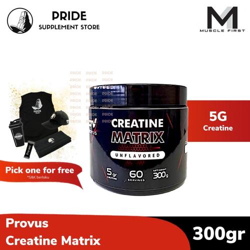 Promo Provus Creatine Matrix Monohydrate 300gr 60 Serving - Kota Bekasi ...