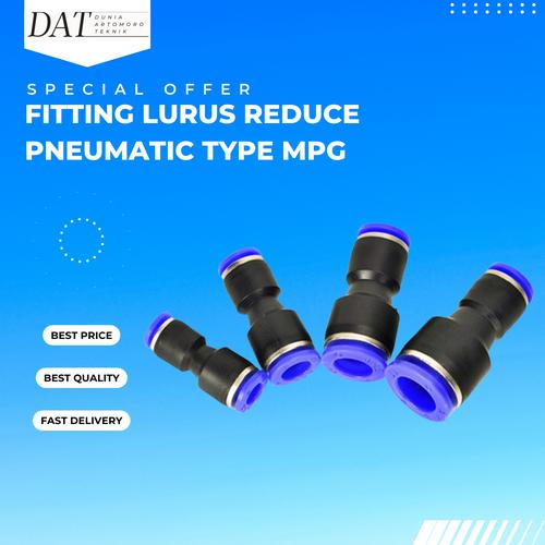 Jual PG Fitting Lurus Reduce Pneumatic Slip Lock Selang Ke Selang Type ...