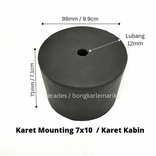 Jual Karet Mounting 7x10 / Karet Dudukan Mesin Kabin - Kab. Bekasi ...