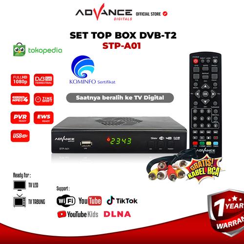 Promo Advance Set TV Digital Receiver Penerima Siaran Full HD STP-A01 ...