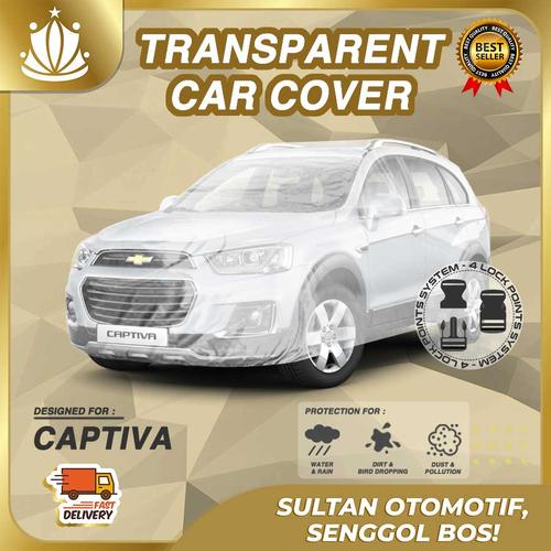 Jual Sarung Mobil Plastik TEBAL Body Cover Transparan Chevrolet Captiva ...