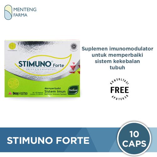 Jual Stimuno Forte Isi 10 Kapsul - Suplemen Peningkat Daya Tahan Tubuh ...