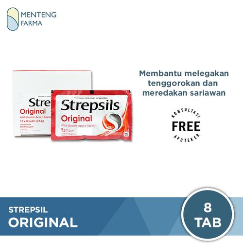 Jual Strepsils (Original) Sachet - Jakarta Pusat - Menteng Farma ...