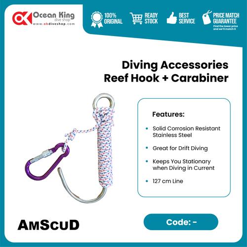 Jual REEF HOOK + CARABINER / DIVING ACCESSORIES - Kota Denpasar - OCEAN ...