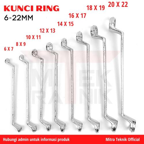 Jual 1Pcs Kunci Ring Pas Baut 6-7 8-9 10-11 12-13 14-15 16-17 18-19 20 ...