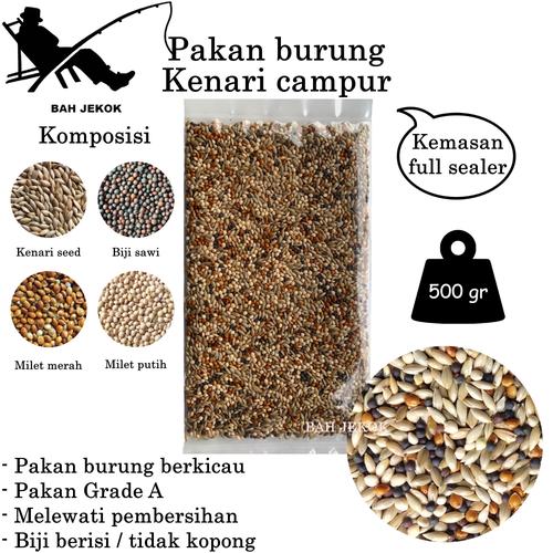 Jual Pakan kenari campur/kenari campur/kenari seed/kenari sed/kenari ...