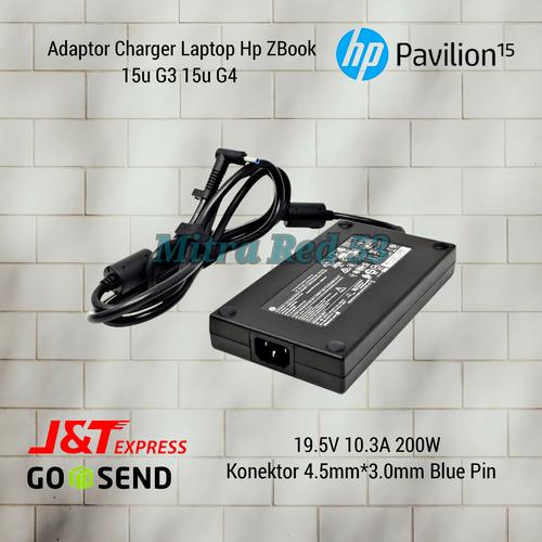 Jual Adaptor Charger Laptop Hp ZBook 15u G3 15u G4 19.5V 10.3A 200W ...