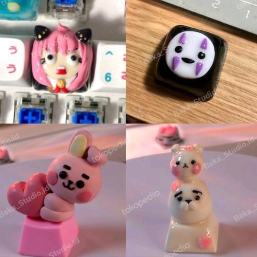 Jual Artisan Keycaps Clay || Custom Keycaps Clay - Cookie - Kab. Bantul ...