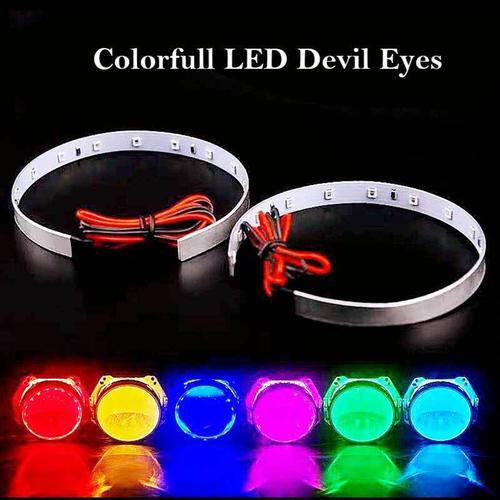 Jual LAMPU LED DE Devil DEMON Eye EYES Led 360° 360 flexibel PROJECTOR ...