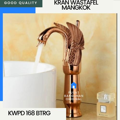 Jual KRAN WASTAFEL CUCI TANGAN MANGKOK PANAS DINGIN MARROON ROSE GOLD ...