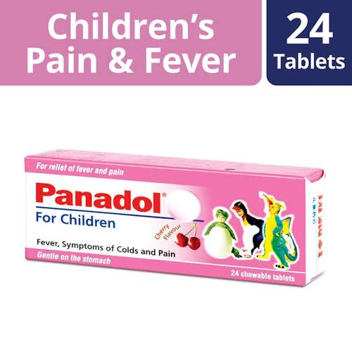 Jual Panadol Children Singapore - 24 Chewable Tablets (Panadol Anak ...