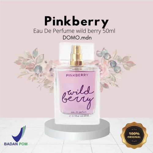 Jual PINKBERRY EAU DE PERFUME WILD BERRY 50ml edp parfum segar fresh ...