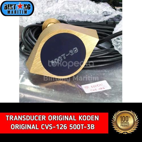 Jual Transducer Transduser KODEN CVS 126 CVS126 ORI ADA MARKING 500T-3B NYA - Jakarta Pusat ...