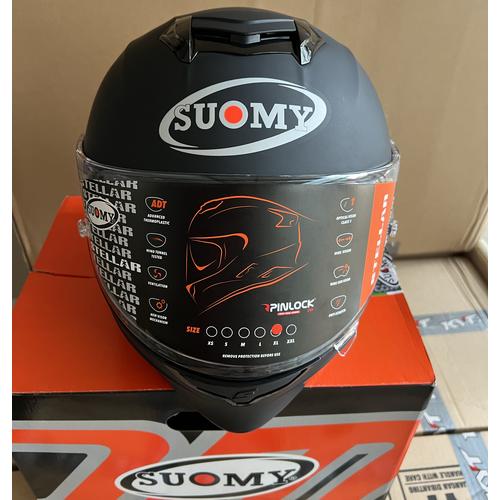 Jual suomy stellar plain matt black (doble visor) - Kab. Cianjur - moto ...