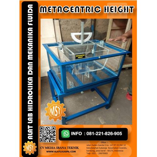 Jual JUAL ALAT LAB HIDROLIKA/MEKANIKA FLUIDA -METACENTRIC HEIGHT - Kota Bandung - MST BANDUNG ...