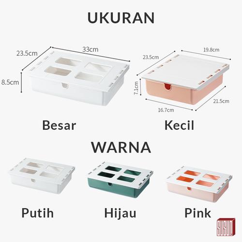 Jual Laci Tempel Bawah Meja / Desk Drawer / Laci Multifungsi / Desk ...