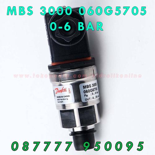 Jual MBS 3000 6 BAR 060G5705 PRESSURE TRANSMITTER DANFOSS MBS3000 ...