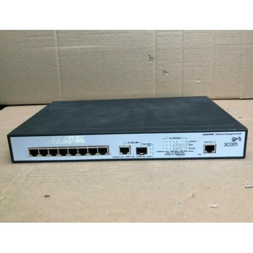 Jual 3Com 3CRDSF9PWR 8-Port OfficeConnect Managed PoE Switch - Jakarta ...