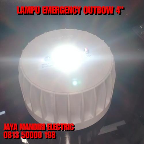 Jual LAMPU EMERGENCY LED UFO 3.5WATT OUTBOW 4 INCH VITALITE VELR 135/S ...
