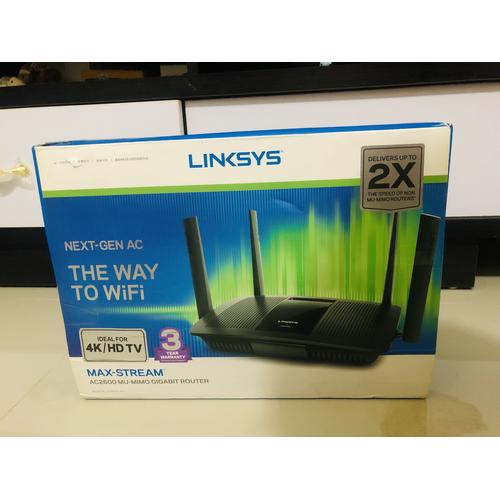 Jual Linksys EA8100 Max-Stream AC2600 MU-MIMO Gigabit WiFi Router ...