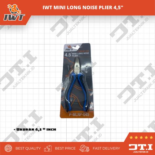Jual IWT Mini Tang Lancip / Mini Long Nose Plier 4,5" Made in Japan ...