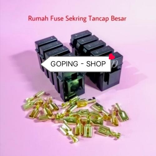 Jual Rumah Fuse Sekring Tancap Besar isi 10 set + skun female - Jakarta Barat - GOPING-SHOP ...