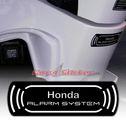 Jual Sticker Stiker Label Honda Alarm System - Jakarta Timur - farrel ...