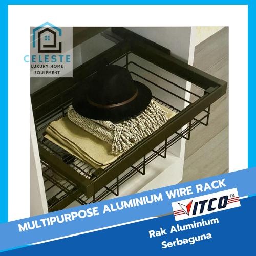 Jual VITCO Multipurpose Aluminium Wire Rack / Rak keranjang tarik ...