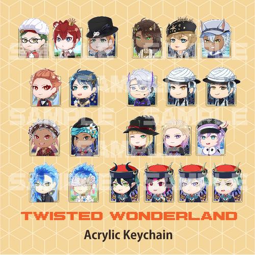 Jual Acrylic charm - Twisted Wonderland keychain - Riddle - Jakarta ...