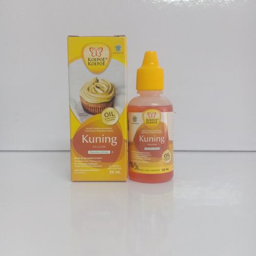 Jual Pewarna kuning oil based 30 ml yellow minyak warna colour ...