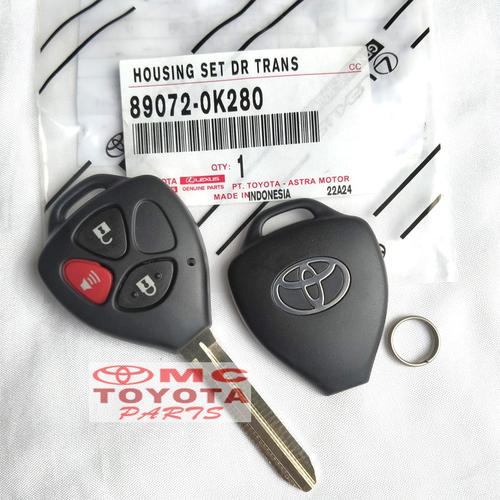 Jual Kunci Key / Housing Transmitter Kijang Innova Fortuner 89072-0K280 ...