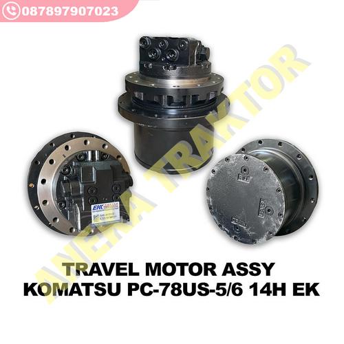 Jual TRAVEL MOTOR FINAL DRIVE ASSY MOTOR PC78-6 14 LUBANG - KOMPLIT ...