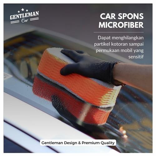 Jual 2 in 1 Premium Sponge Microfiber Busa Cuci Mobil | Car Spons Spon ...